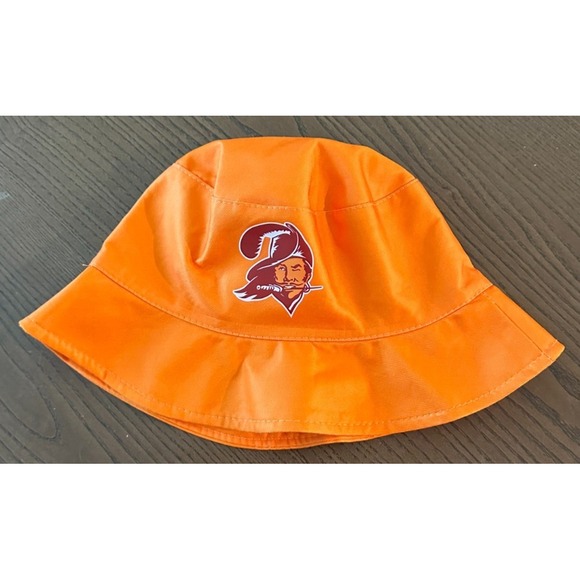 Accessories | Nfl Tampa Bay Buccaneers Bucket Hat Cap Bucs Logo Orange ...